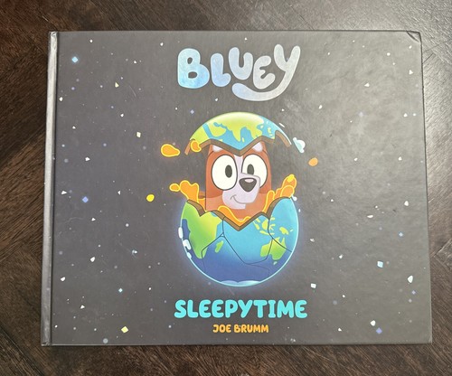 Bluey Sleepytime bedtime hardcover kids book large Bingo learn to read ...