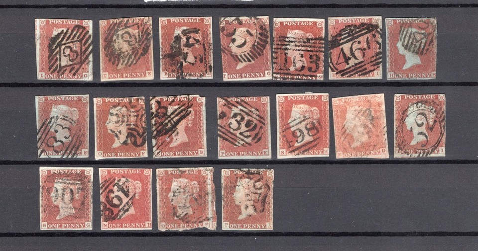 GREAT BRITAIN #3 (SG #8 ? ) PLATE STUDY | eBay