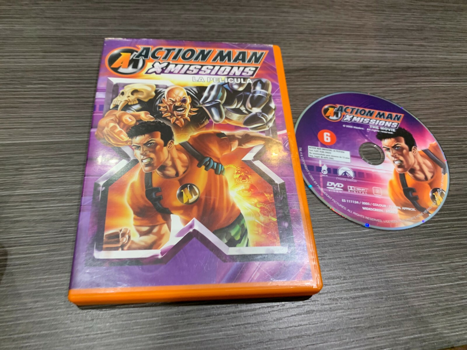 Action Man DVD X Missions The Movie | eBay