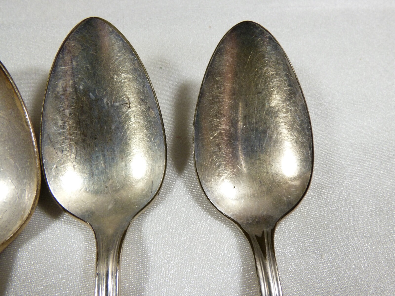 VTG 1936-51 National Silver Co King Edward Lot of 6 Tea Spoons silver ...