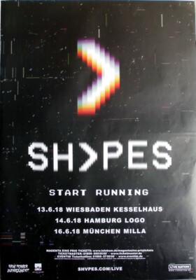 SHVPES - 2018 - Plakat - In Concert - Greater Than Tour - Poster | eBay