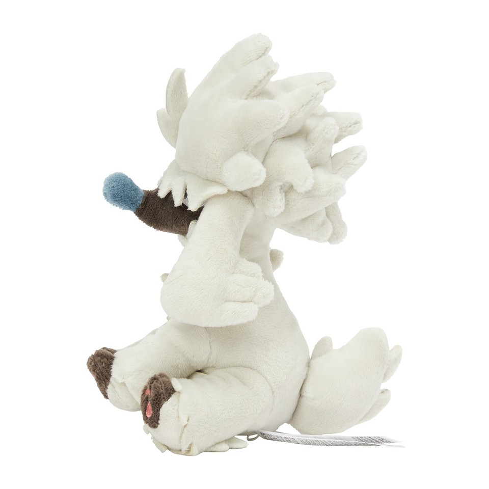Pokemon Center Fit Plush Doll Furfrou 6.5" Normal Poodle Dog White ...