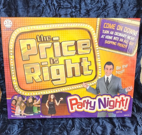 The Price Is Right Party Night Gameshow Board Game Crown & Andrews Ages ...