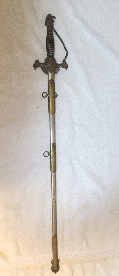 Antique 1800's KNIGHTS OF PYTHIAS FCB Victorian Ceremonial Sword M.C ...
