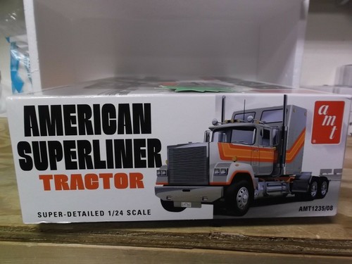 AMT MODEL #1235/08 AMERICAN SUPERLINER TRACTOR 1/24 SCALE FACTORY ...