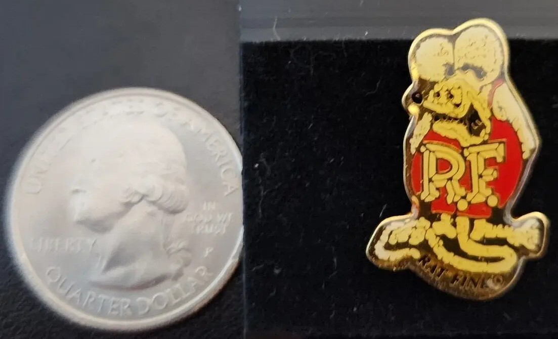 Rat Fink Logo Lapel Pin - VINTAGE COLLECTORS | eBay