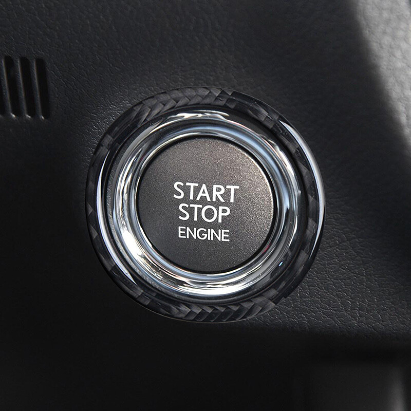 Carbon Fiber Car Engine Start Stop Button Ring Frame For Lexus RX300 200T 450H | eBay