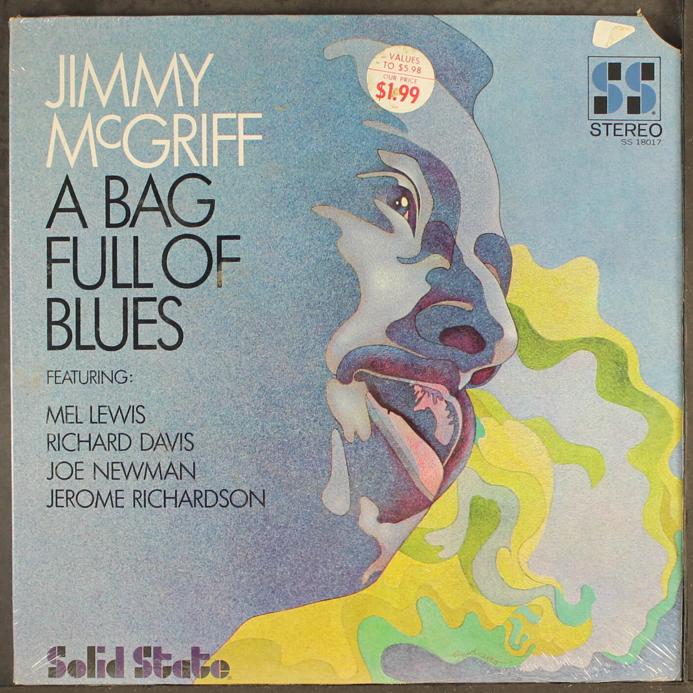 JIMMY MCGRIFF: a bag full of blues SOLID STATE 12" LP 33 RPM Sealed | eBay