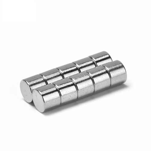 Neodym Magnete 6 x 5 mm Supermagnete hohe Haftkraft Scheibenmagnet 10 ...