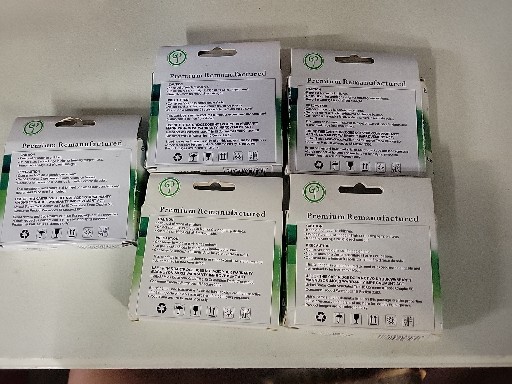 Compatible Epson T0602, T0601, & T0603 Cyan Ink Cartridge, Lot Of 5. | eBay