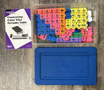 Hand 2 Mind Connecting Periodic Table Tiles. Complete, Cleaned ...