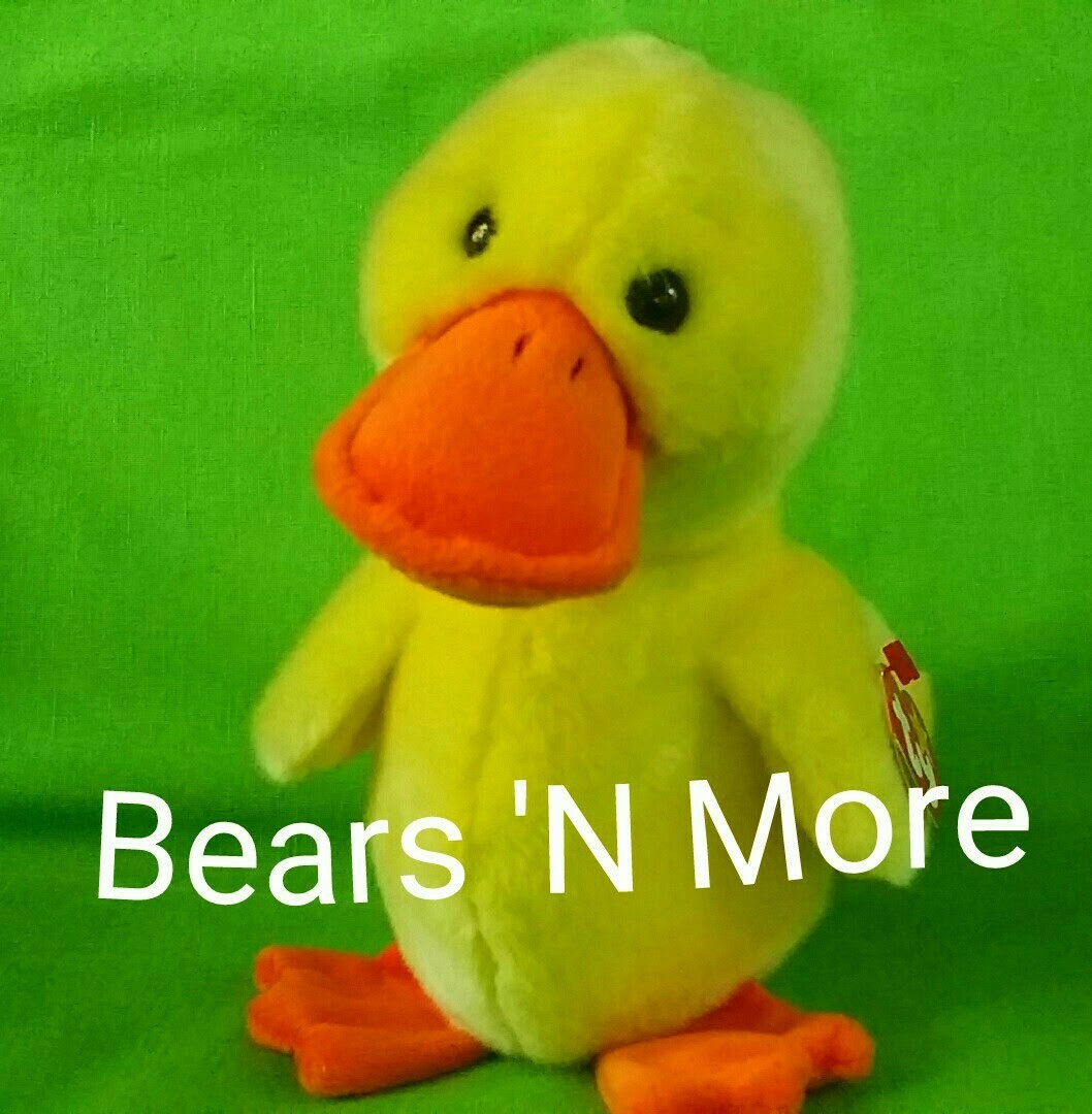 TY "QUACKERS" DUCK RETIRED BEANIE BUDDY MWMT FRM DEALER | eBay