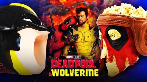 🔴🟡Deadpool and Wolverine Movie Popcorn Bucket AMC Exclusive! 🔴🟡 | eBay
