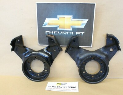 Chevy Dana 44 3/4 Ton 8 Lug Caliper Bracket Backing Plates Caliper ...