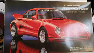 Fujimi KOENIG SPECIALS- Porsche 911 BITURBO -Model Kit-OPEN BOX SEALED ...