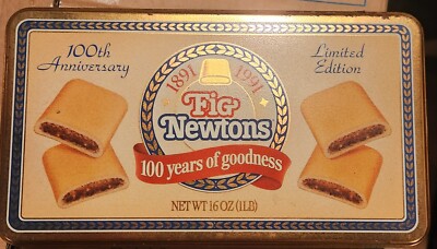 Nabisco Fig Newton 100th Anniversary Limited Edition Tin 1891-1991 | eBay