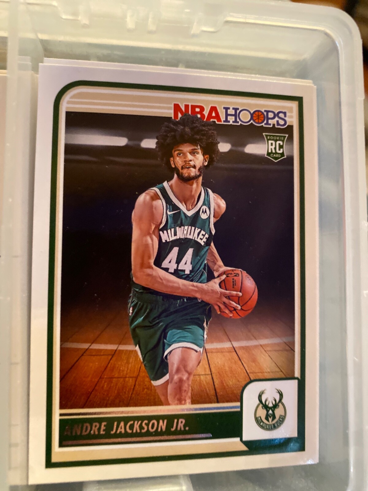 2023-24 NBA Hoops Andre Jackson Jr. #268 Rookie - Milwaukee Bucks Card ...