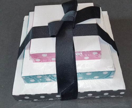 Staples 3 Tier Tower Memo Cube Note Pads Brand New | eBay