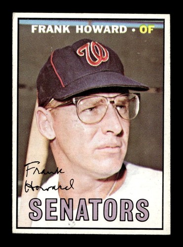1967 Topps #255 Frank Howard Senators EX+ *8z | eBay
