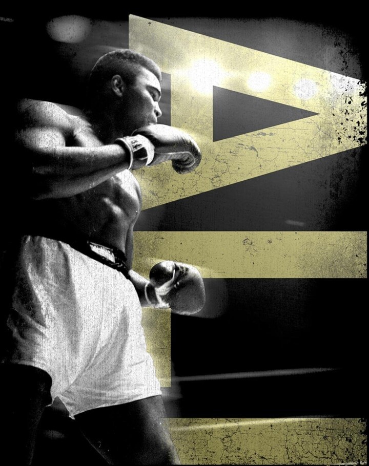 Muhammad Ali Boxing Stance