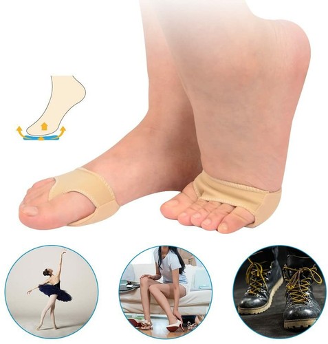Foot Cushion Metatarsal Pads Soft Gel Protector Pain Relief Big Toe ...