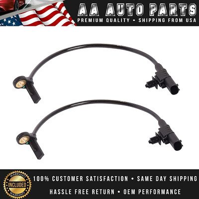 2X ABS Speed Sensor Rear-Left/Right fit 06-12 Mercedes-Benz ML350 GL450 ...