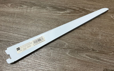 14in 35.56cm ORGANIZED WHITE DOUBLE TRACK BRACKET | eBay