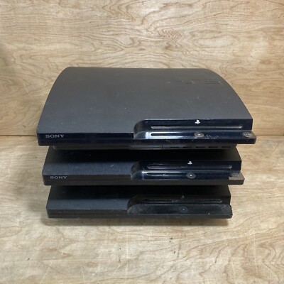 3 Lot Of BROKEN Parts or Repair PS3 Slim Console | eBay