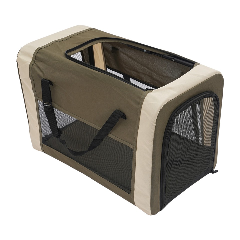 Two-tier Foldable Pet Stroller Dog&cat Stroller For Small & Medium Dogs ...