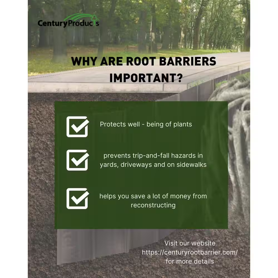 Century Products 2 Ft. X 50 Ft. Root Shield/Water Barrier 60 Mil | eBay