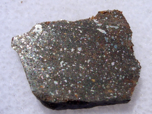 .672 gram NWA 13917 meteorite Primitive achondrite (Winonaite) with a ...