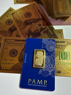 1/2 Oz Pamp Suisse Gold Bar in Assay Card | eBay
