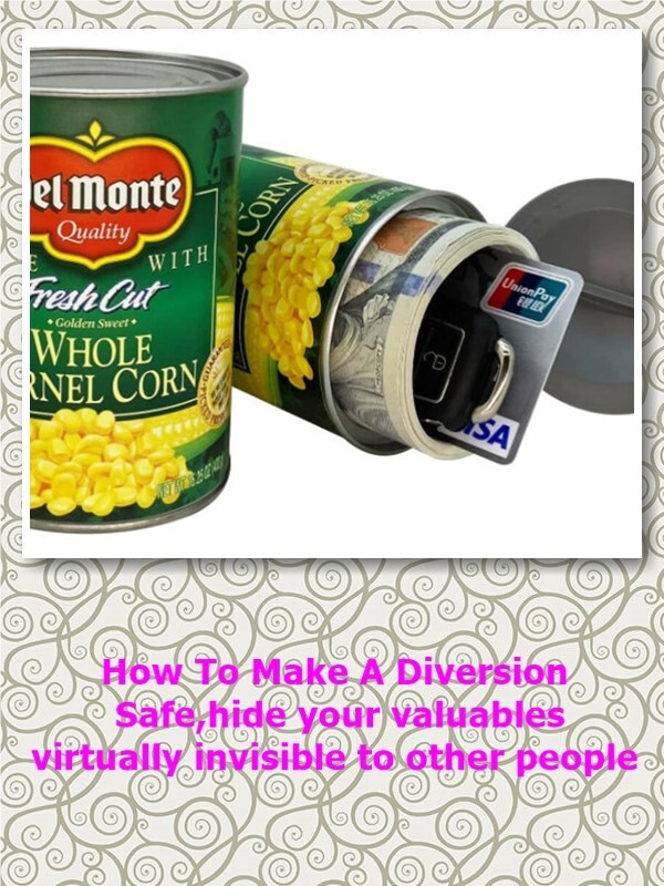 How To Make A Diversion Safe,hide your valuables | eBay