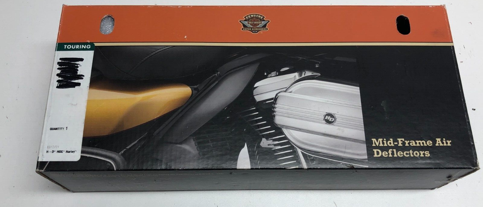 OEM Harley Davidson Mid-Frame Air Deflectors Black Touring 09 Up 58002 ...
