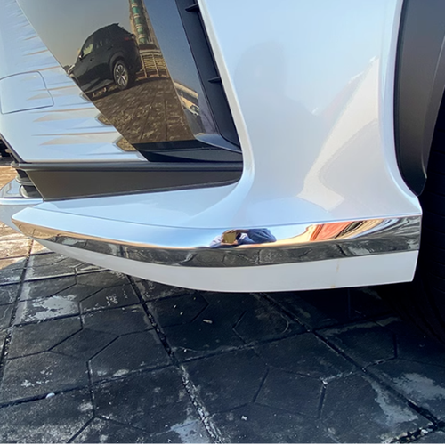 Fits Lexus RZ RZ450e 23-2024 Steel Front side Bumper Protection Strip ...