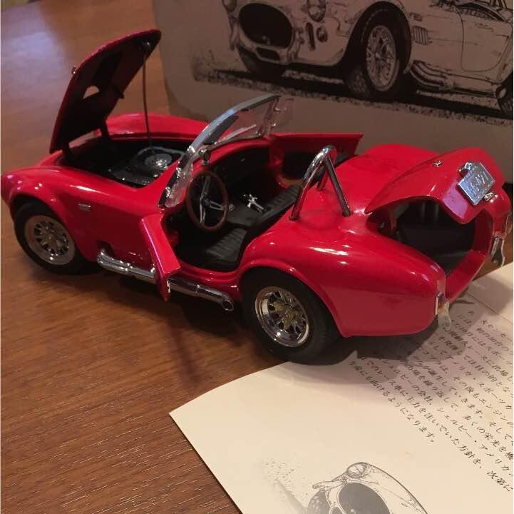 Shelby Cobra 427SC Red IMMA Made By Rebel 1/20 With Box & Paper Vintage ...