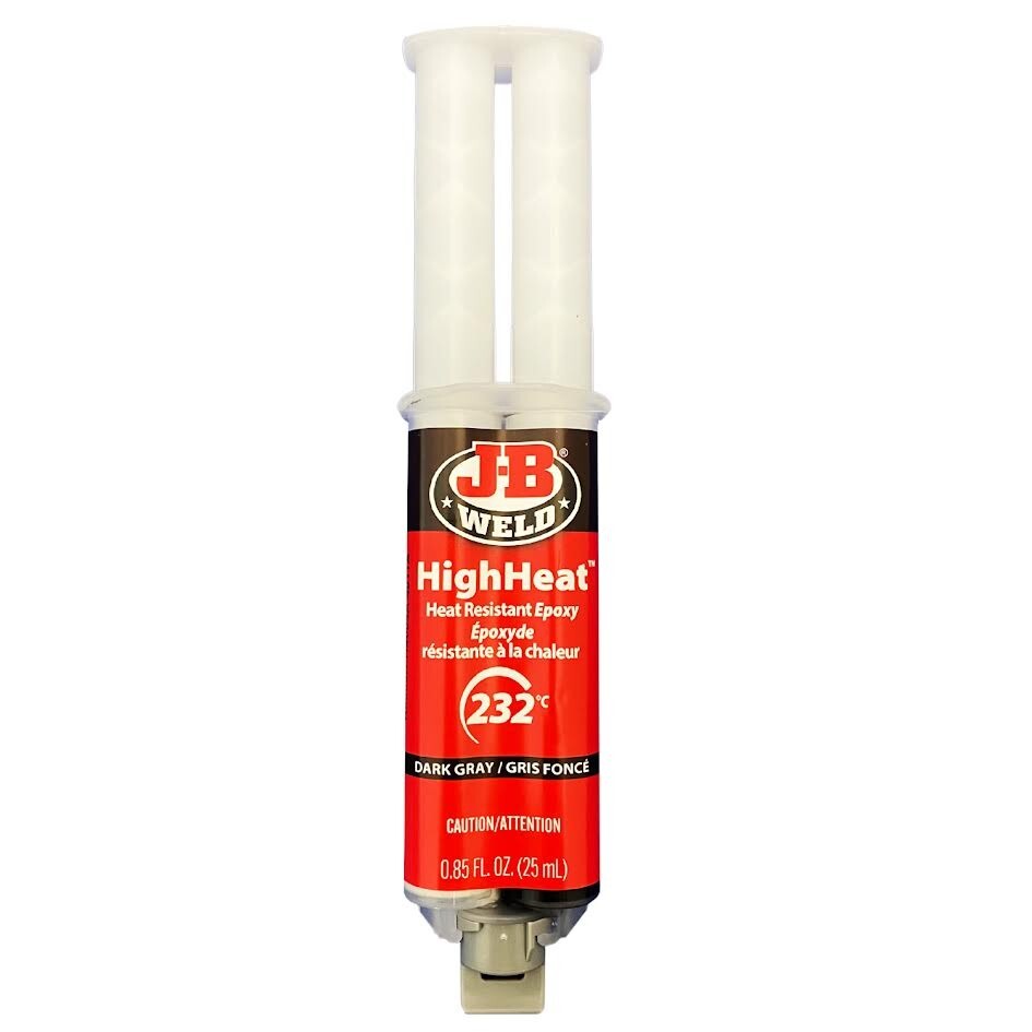 JB Weld High Heat Epoxy Resin Syringe Heat Resistant Multi Purpose Sets ...