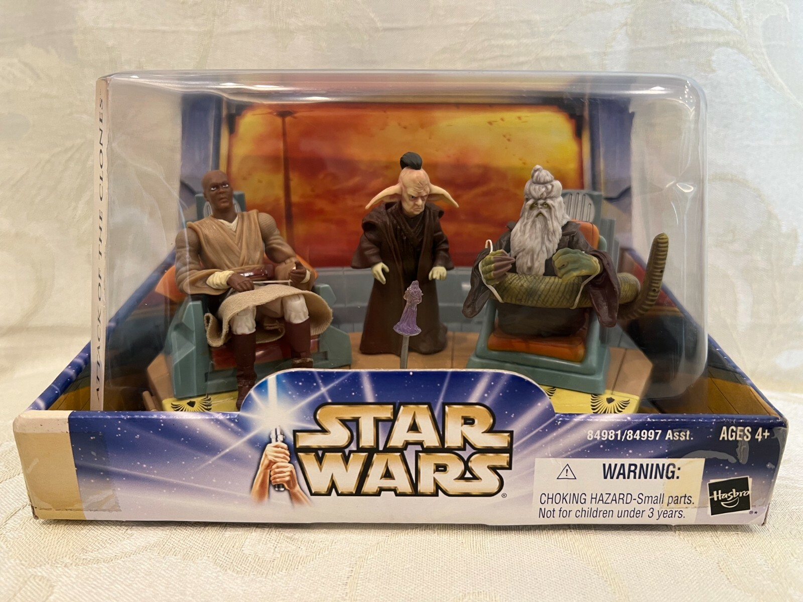 Star Wars JEDI HIGH COUNCIL Mace Windu Even Piell Oppo Rancisis AOTC ...