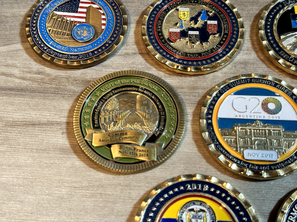 Official POTUS 45 Donald J Trump Challenge Coins 2018 | eBay