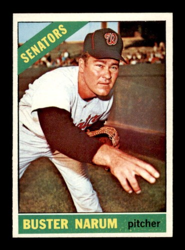1966 Topps #274 Buster Narum EX/EX+ Senators 554890 | eBay