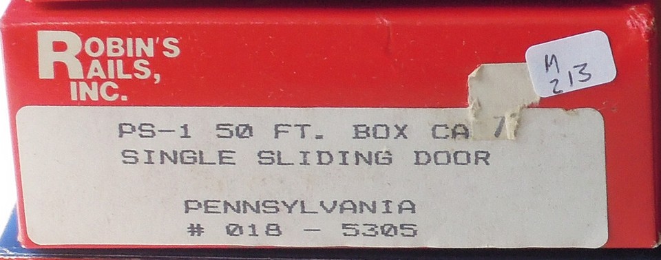 h213 HO Robins Rails Pennsylvania PRR PS-1 50 box car kit | eBay