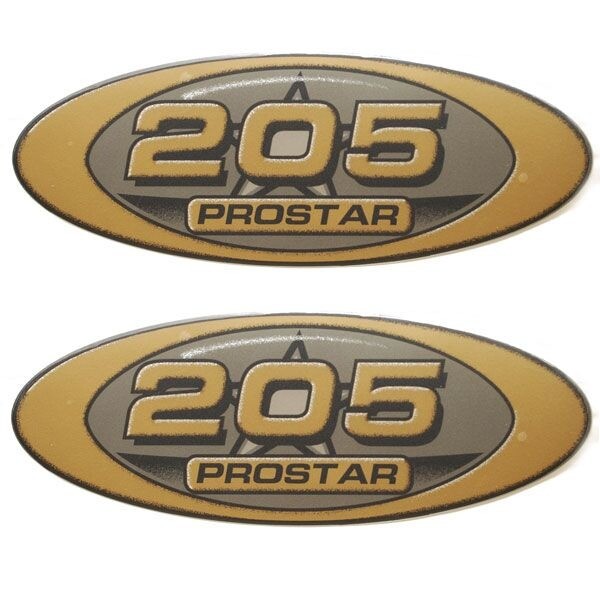 Mastercraft Boat Emblem Decal Sticker | ProStar 205 Raised (Pair) | eBay