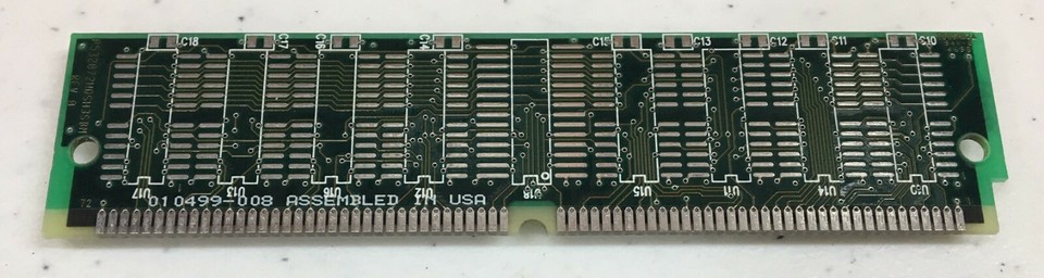 16MB SIMM RAM MODULE, COMPAQ 185174-002, 60NS, EDO, NON-PARITY, 72 PIN ...