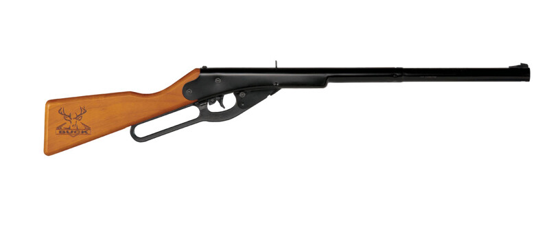 Daisy Buck BB Gun, Model 105, 350 FPS .177 CAL, Brown, Light Weight ...