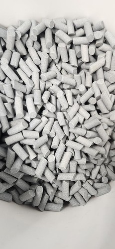 6# Box - Ceramic Tumbling Media 3/8"x7/8" Angle Cut Cylinder - GHB -58 ...