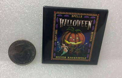 Halloween - Silver Ravenwolf Promo Pin | eBay
