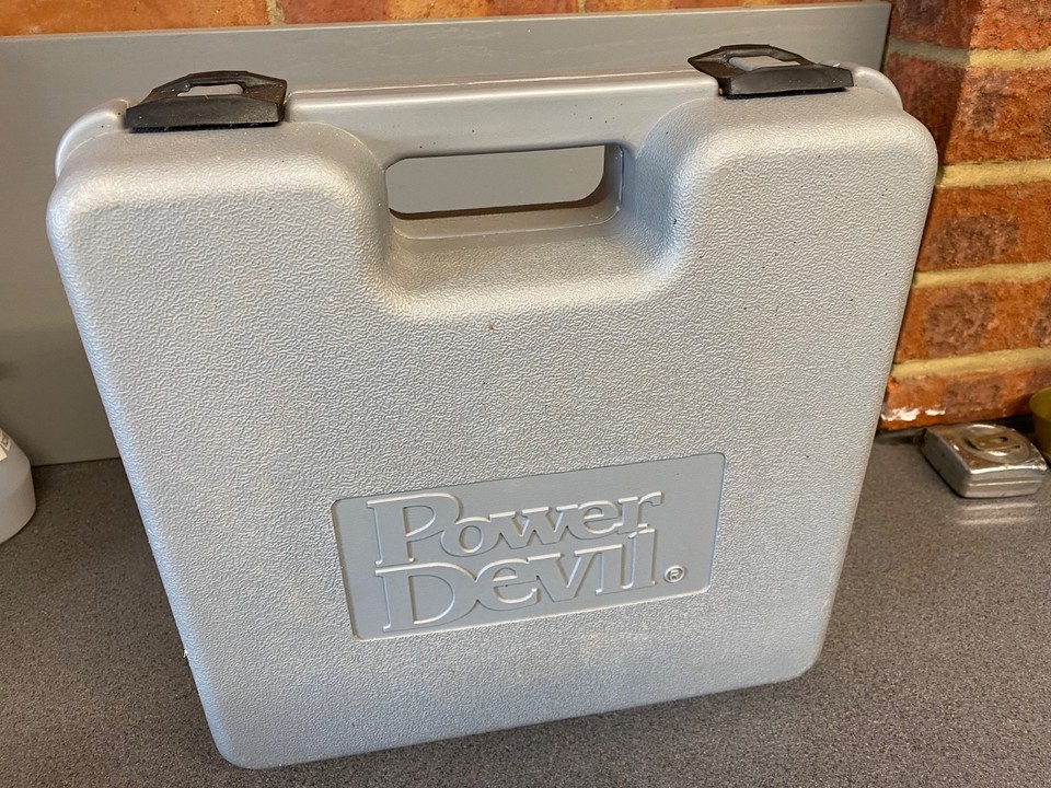 Power Devil 24V Cordless Hammer Drill Driver with Battery and Charger ...