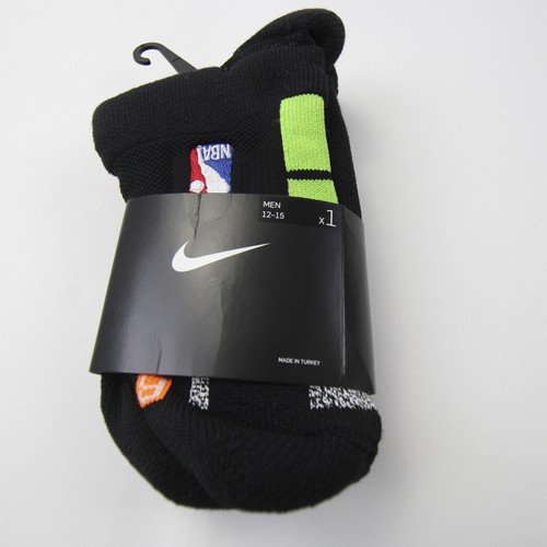 Nike NBA Authentics Socks Men's Black/Neon Green New with Tags | eBay