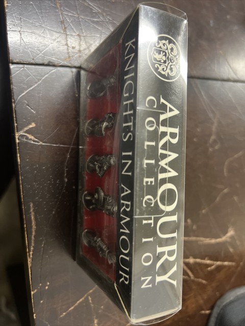 Westair Knights in Armor Miniature Pewter Figures Complete 5pc Set ...