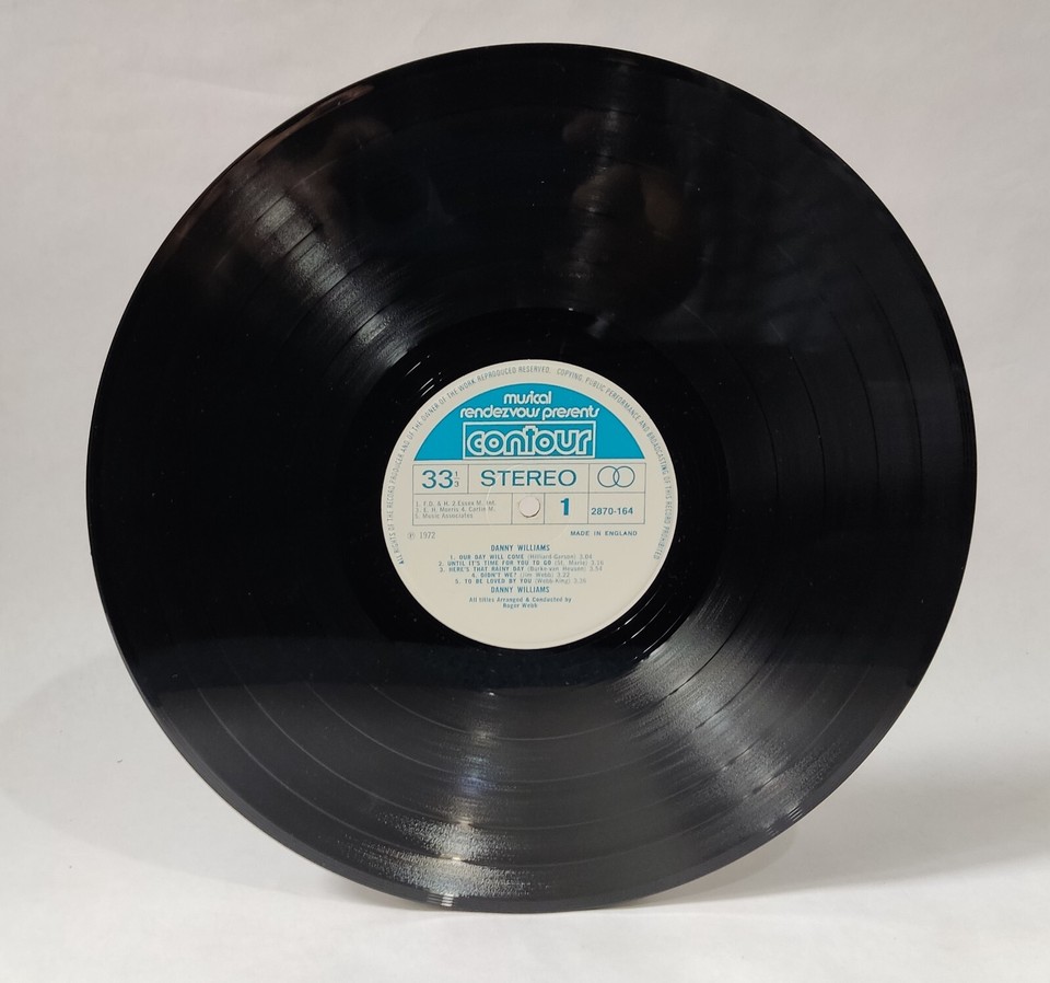 Danny Williams - Music Vinyl Record | eBay